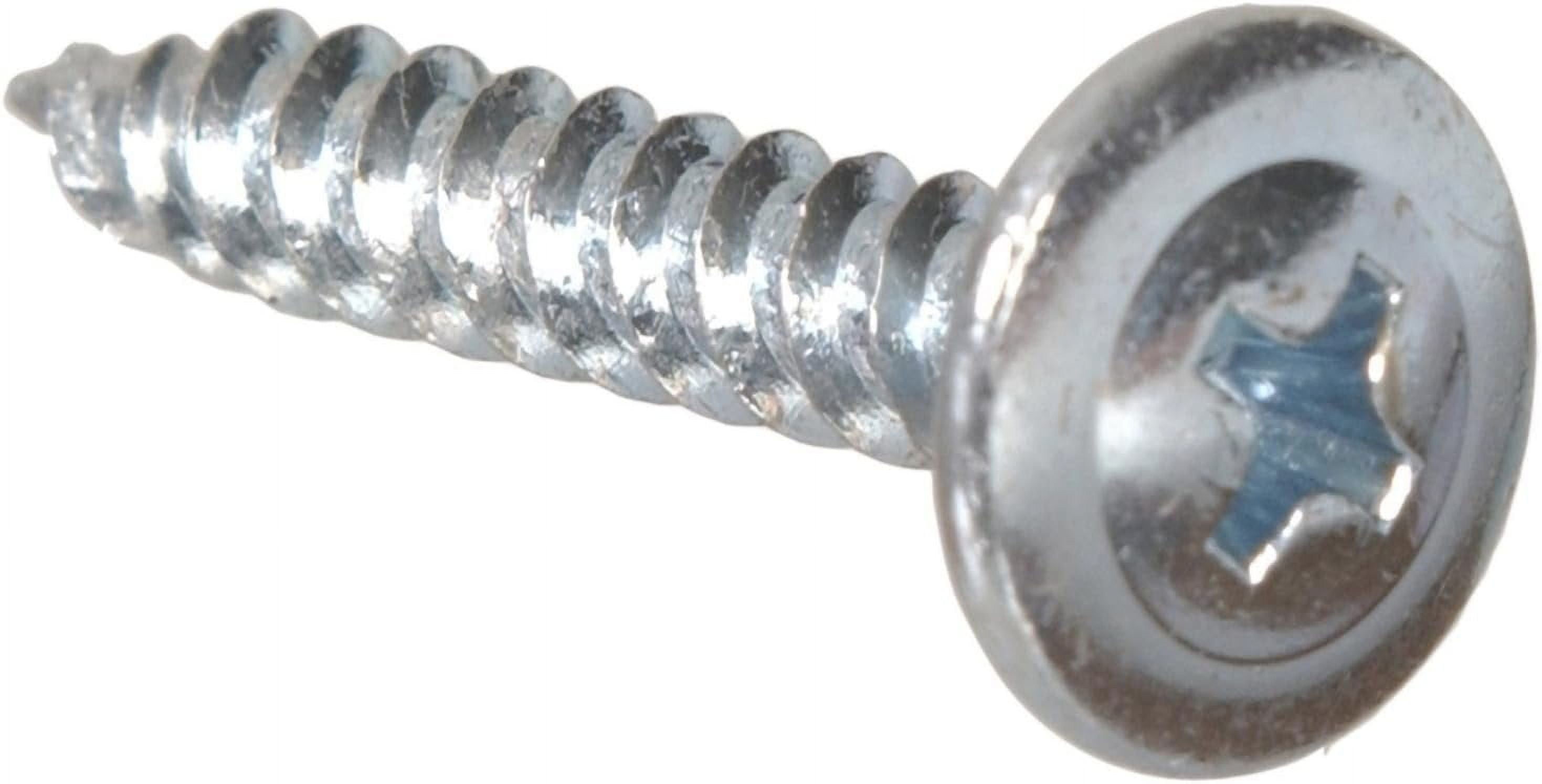 Hillman 8 Sizes x 1 in. L Phillips Truss Head Zinc-Plated Steel Self ...