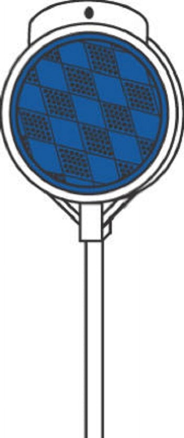 Hillman 840072 48" Blue Driveway Marker Reflectors - Quantity of 24 ...