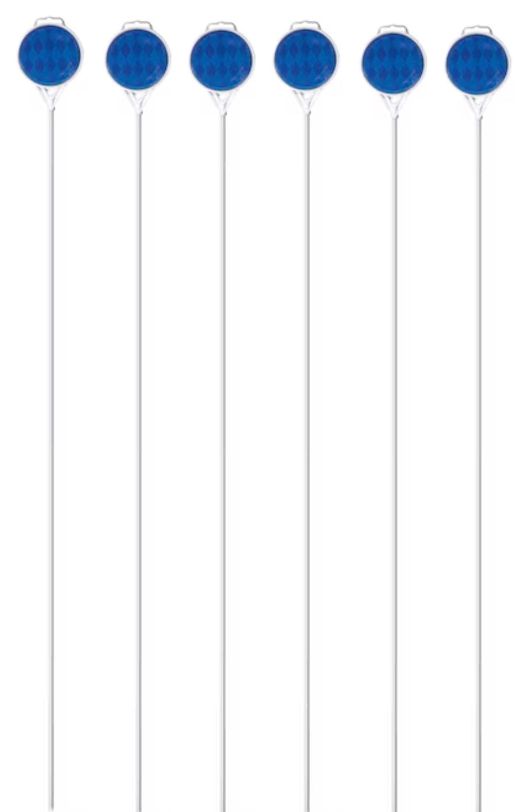 Hillman 840072 48" Blue Driveway Marker Reflectors - Quantity of 6 ...
