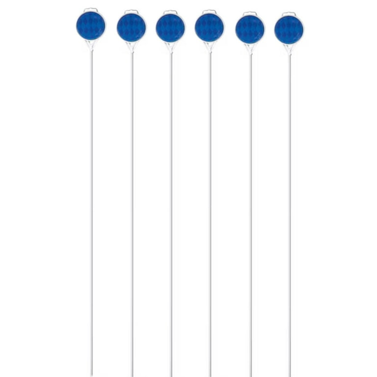 Blue Reflector Driveway Marker