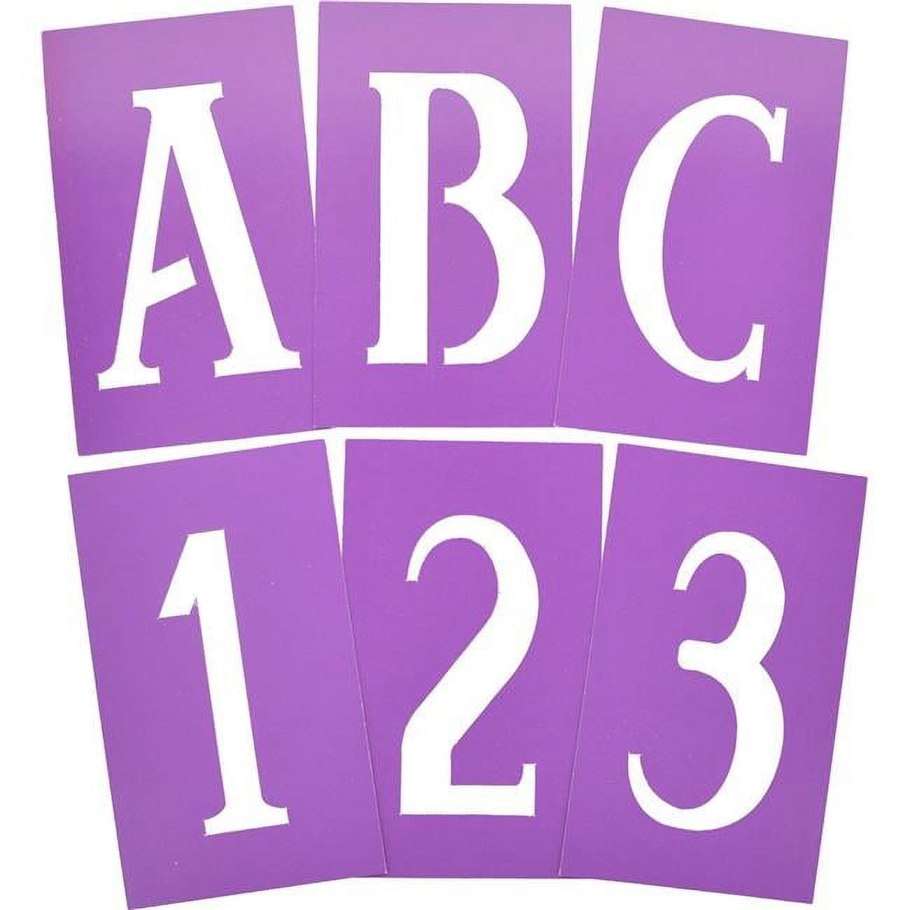 Hillman 840246 Serif Stencil Set, Card Stock - Walmart.com