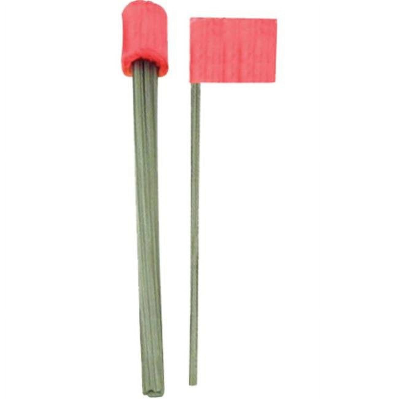 Hillman 840392 24 in. Orange Surveyor Flag - 100 Piece - Walmart.com