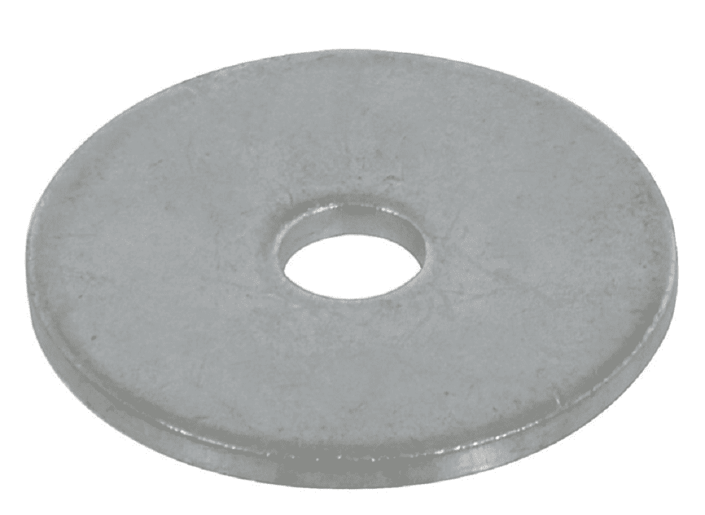Hillman 880342 Zinc Wide Rim Fender Washers, 1/4 in. ID x 1 in. OD ,2 ...