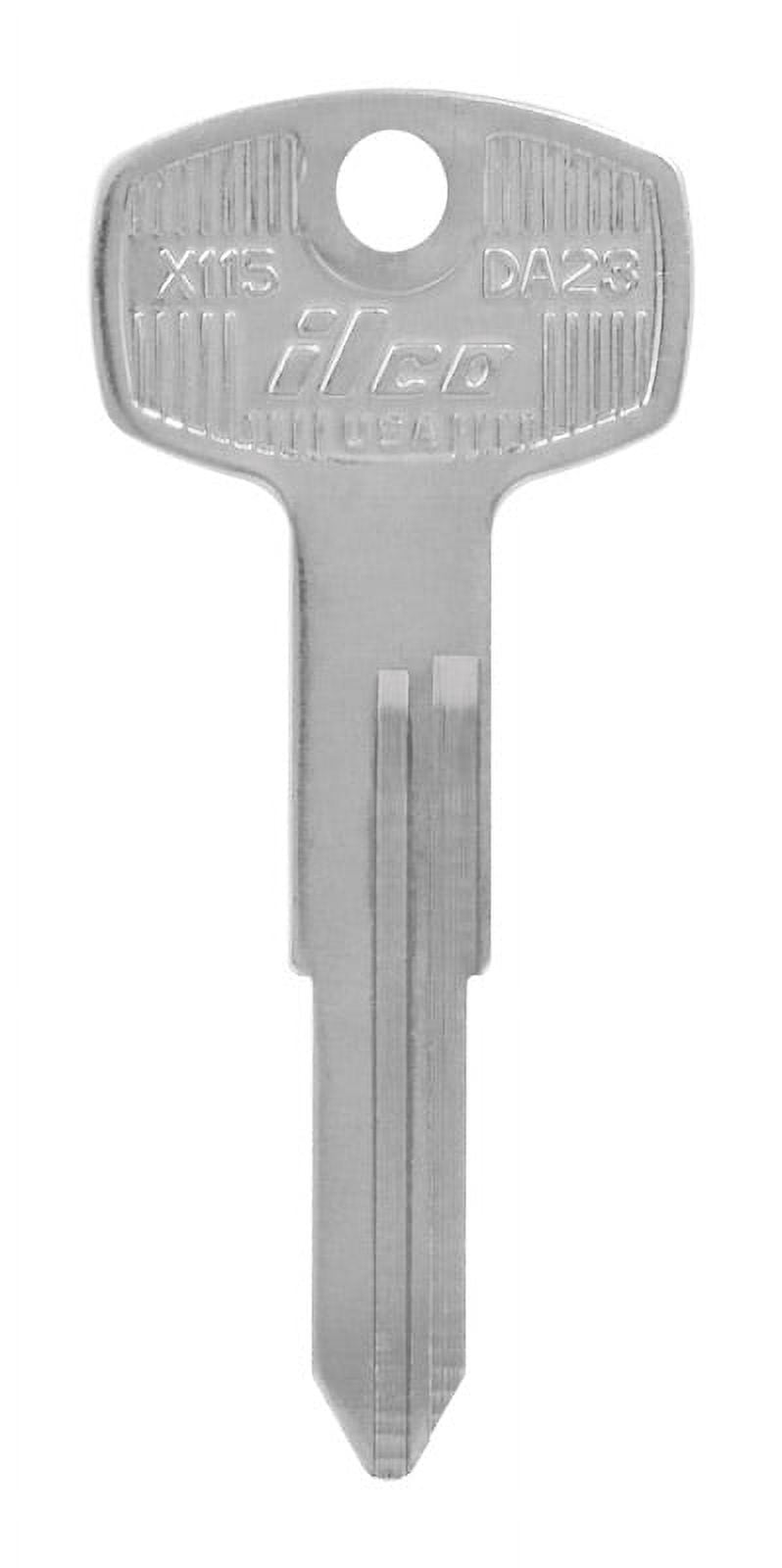 Hillman Automotive Key Blank DA23 Double For Nissan - Walmart.com