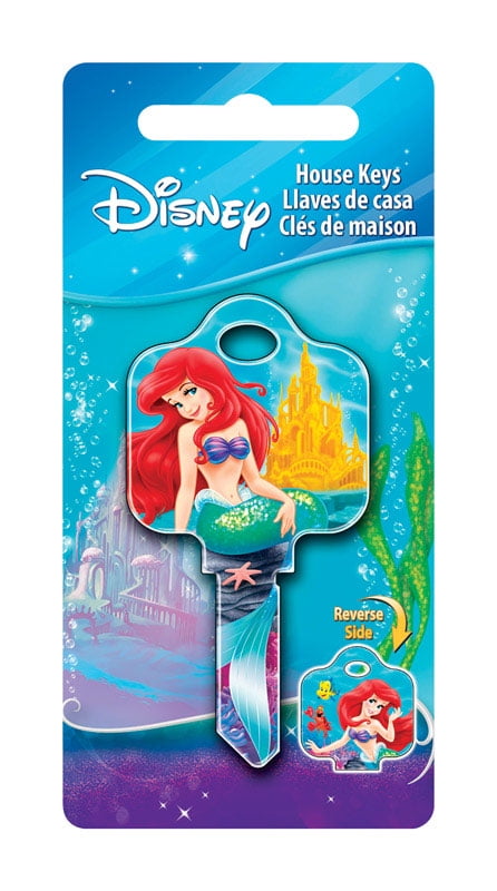 Hillman Disney Ariel And Friends House Key Blank 68 SC1 Single For ...