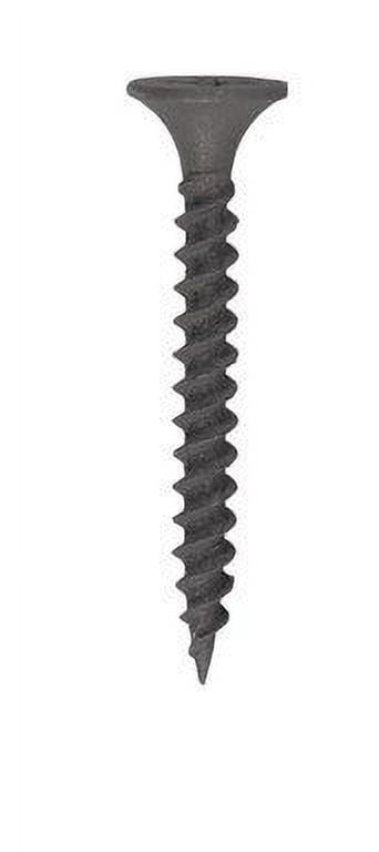 Hillman Drywall Screws No. 6 X 1-1/4 " Black Phosphate Coated Phillips ...