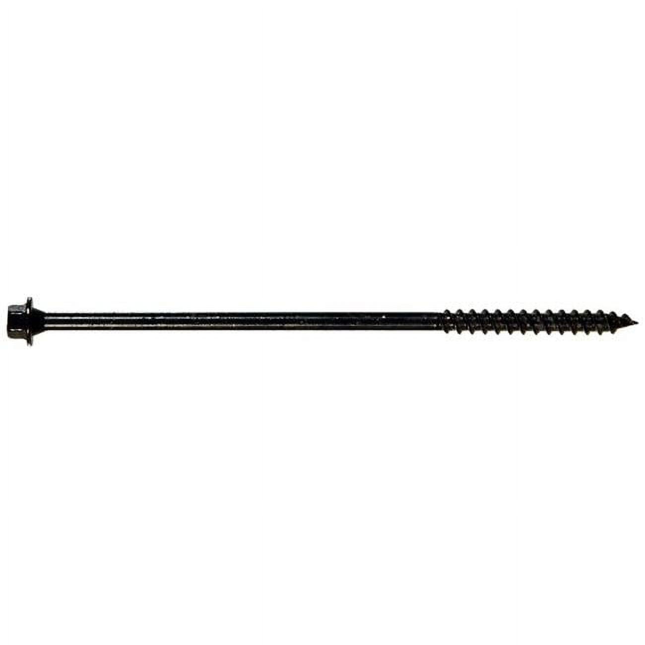 Hillman Group 47814 Timber-Tite Screw 0.25 x 8 in. Galvanized - 50 ...