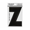 Hillman Group 841554 3 in. Black Glossy Vinyl Die-Cut Adhesive Letter ...