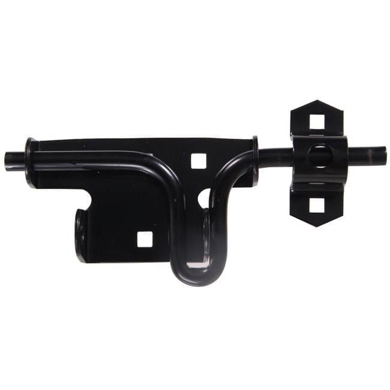 Hillman Group 851225 Carded - Slide Action Gate Latches, Black ...