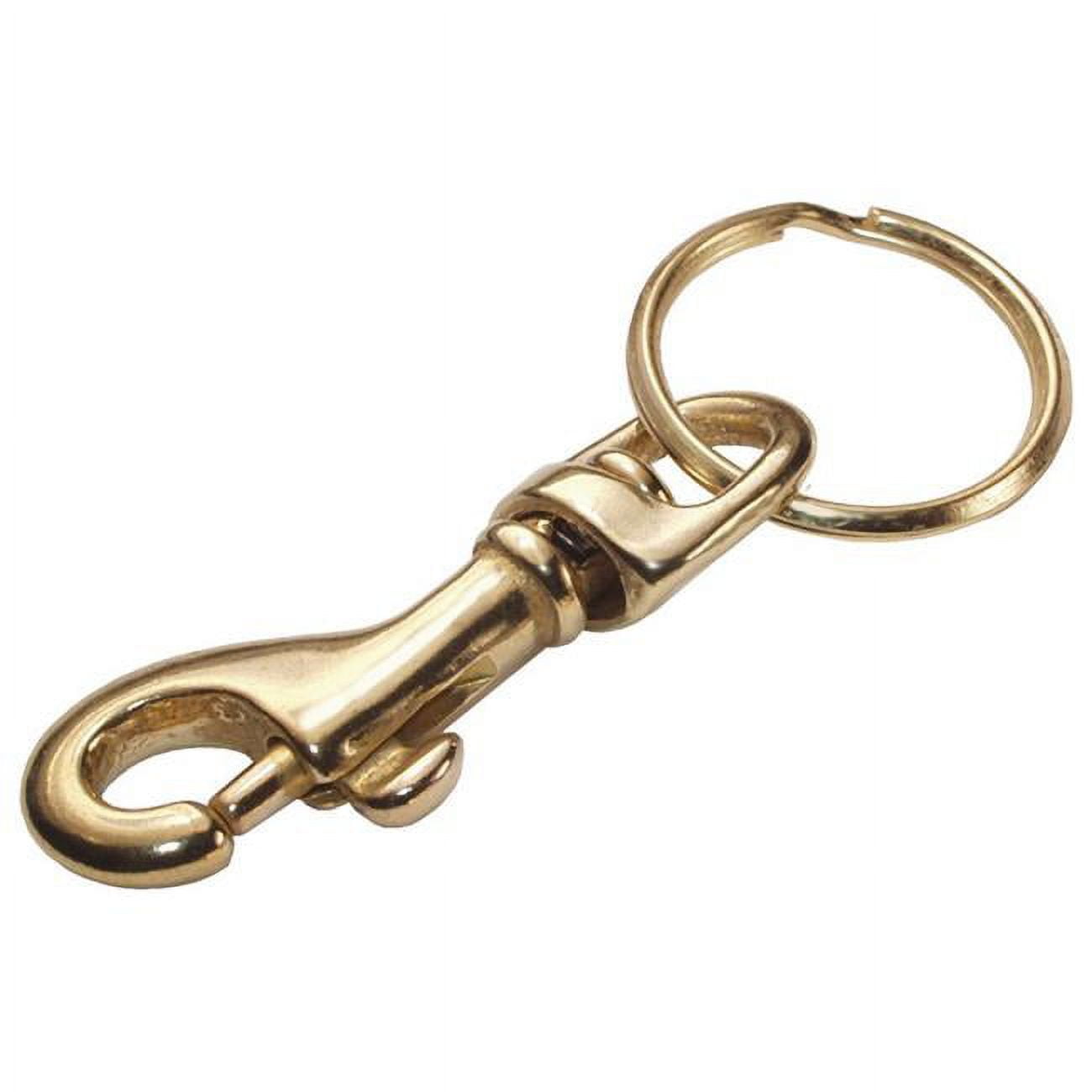 Hillman Group Carded Small Brass Snap Hook with Ring - Walmart.com
