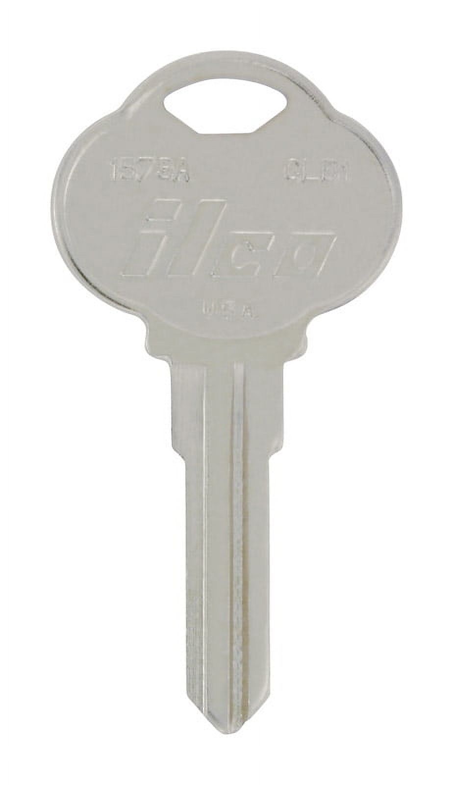 Hillman 5935234 KeyKrafter Automotive Silver Universal Key Blank - 187 ...