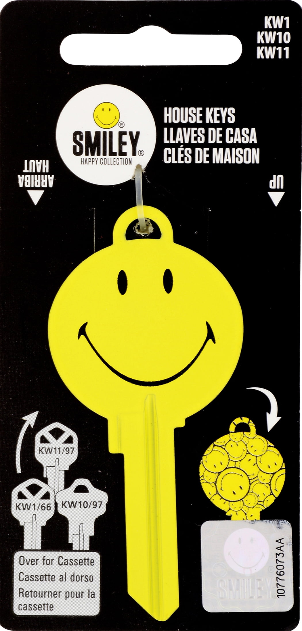 Hillman Round Smiley Key Blank #66, KW1 - Walmart.com