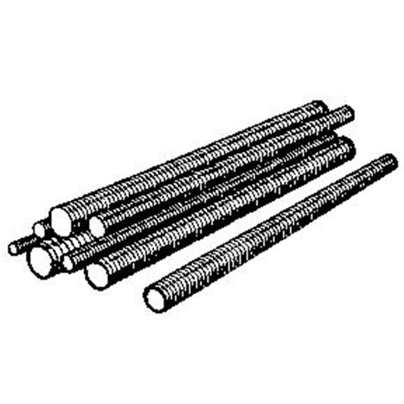 Hillman Steelworks 5/16 In. x 3 Ft. Steel Fine Threaded Rod 11066 ...