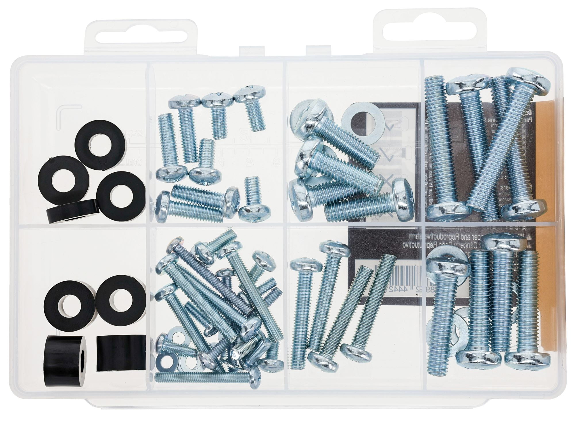 Hillman TV Mounting Kit, Nylon and Steel Materials, 64 Pieces - Walmart.com