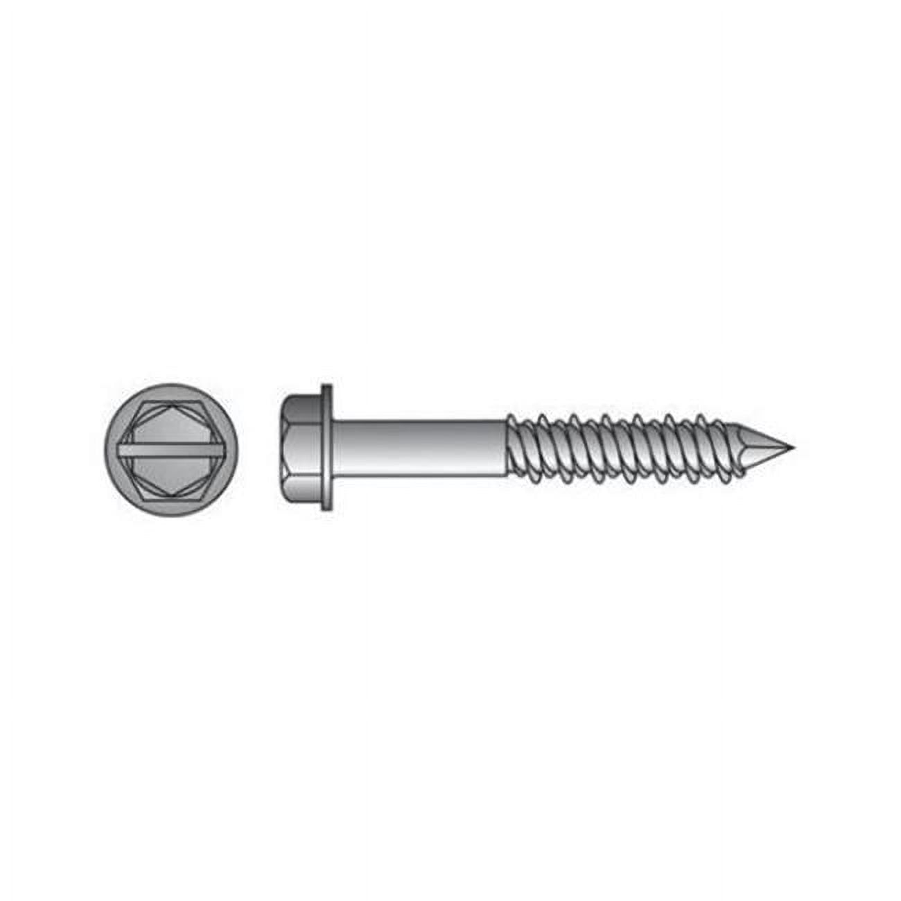 Hillman Tapper 3/16 in. D Steel Hex Head Concrete Screw Anchor 100 pk ...