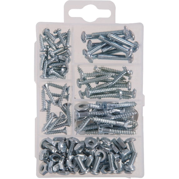 Hillman The Fastener Center Steel Household Fastener Assortment Kit ...