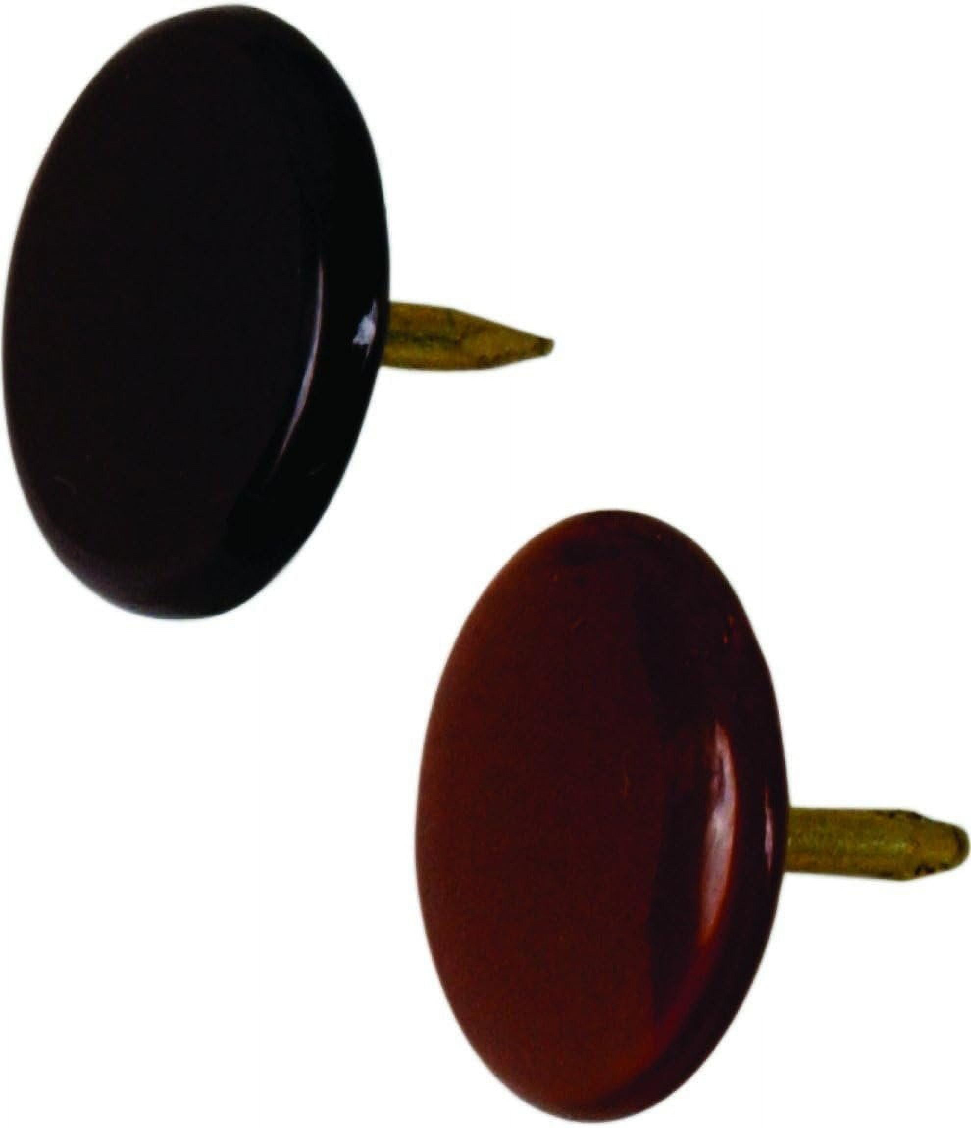 Hillman Thumb Tacks 5/16" Brown Carded - Walmart.com