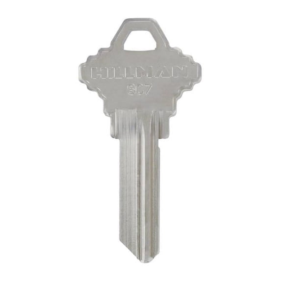 Hillman Traditional Key House & Office Blank Single Sided Universal Key ...