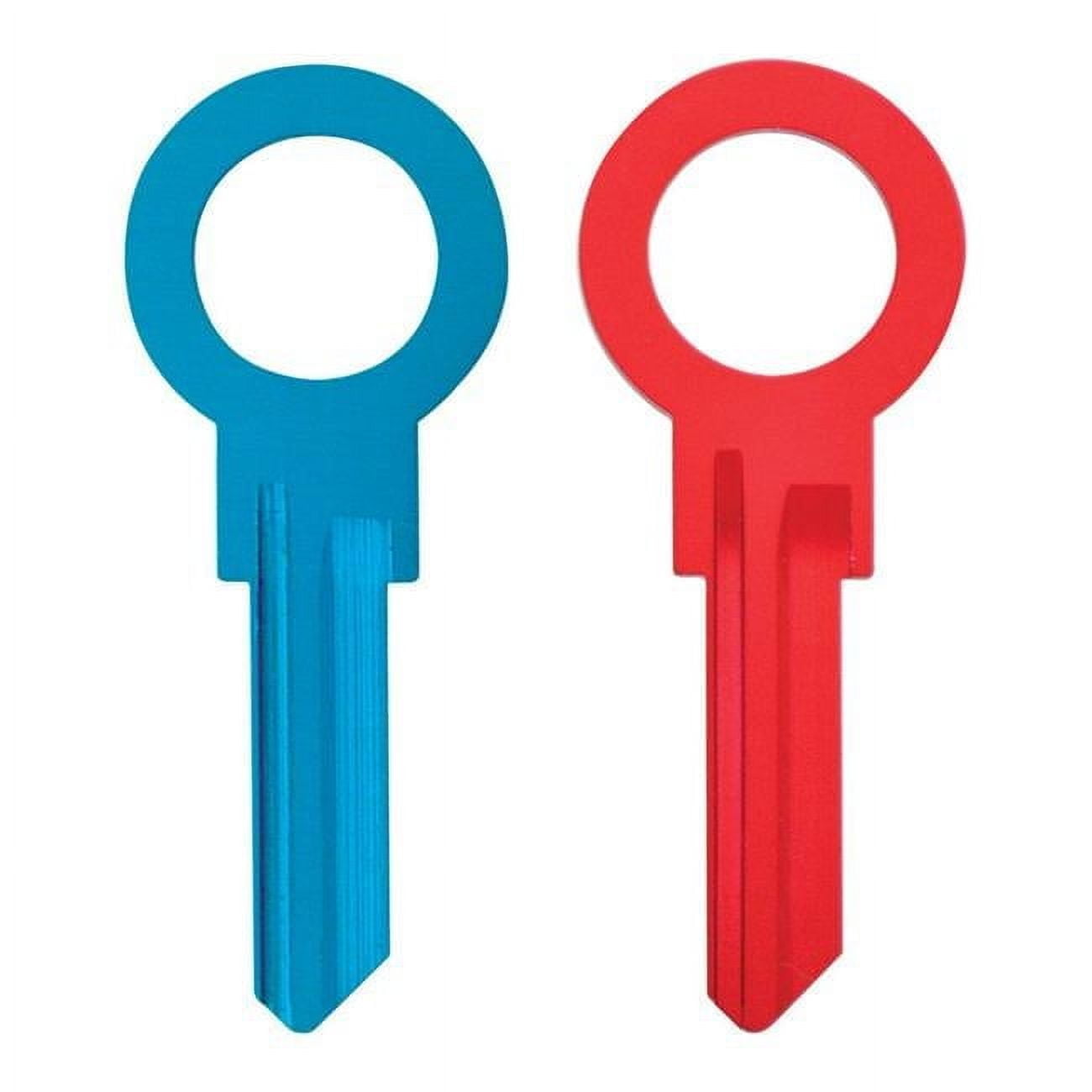 Hillman Zero Gravity House & Padlock Blank Double Sided Universal Key ...