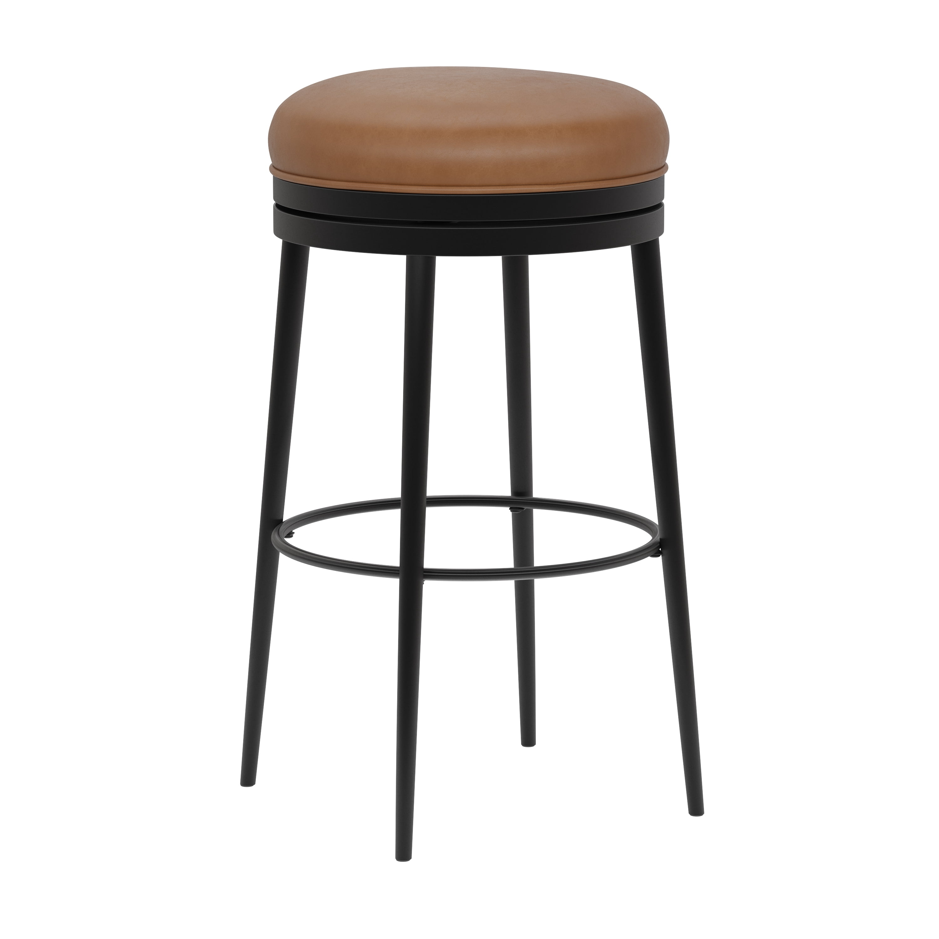 Hillsdale Furniture Aubrie Metal Backless Counter Height Swivel Stool ...