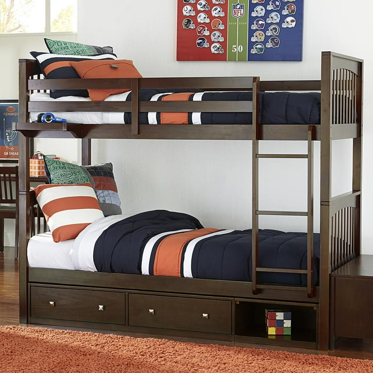 King size double deck bed store