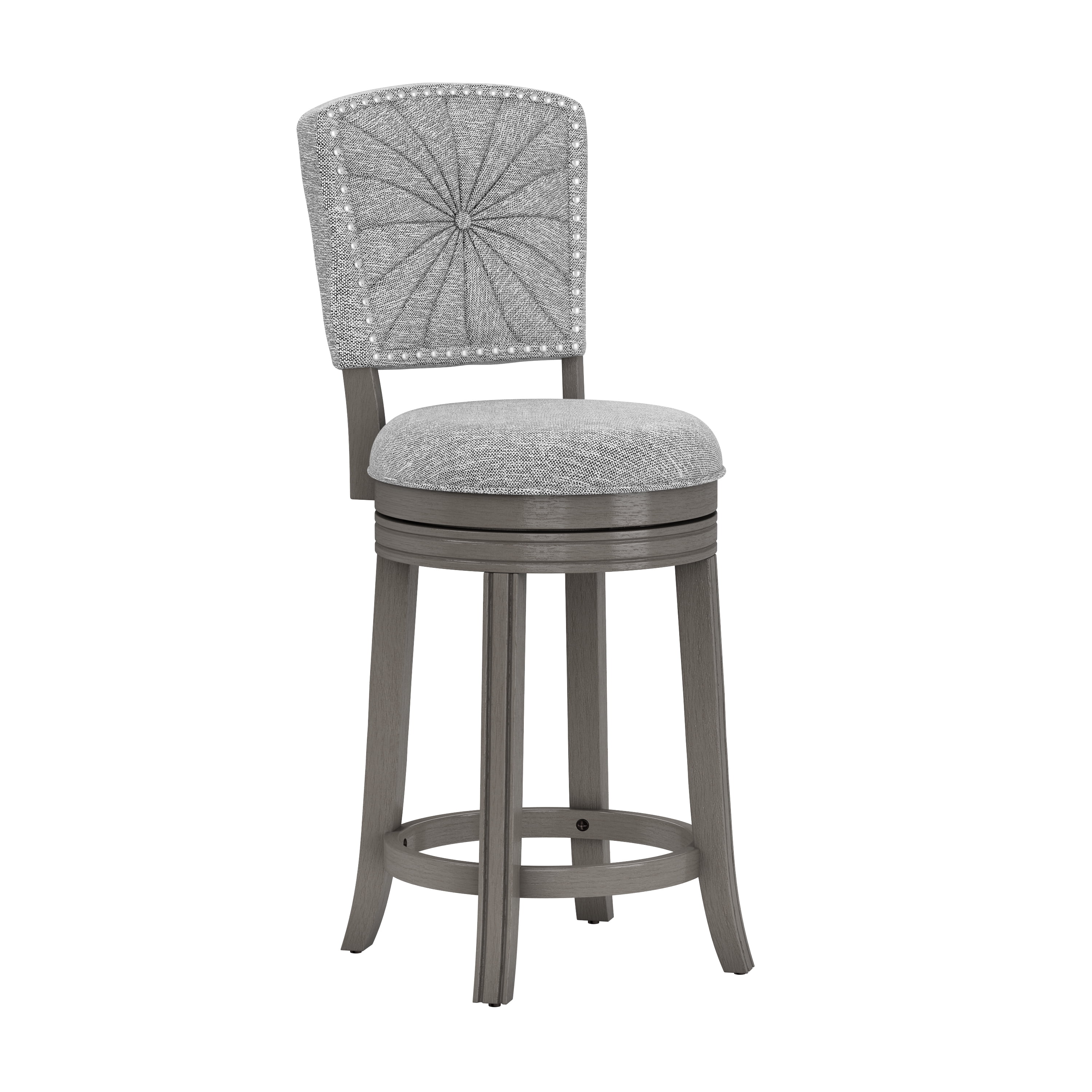 Hillsdale Santa Clara II 26 Wood Contemporary Counter Height Bar Stool ...
