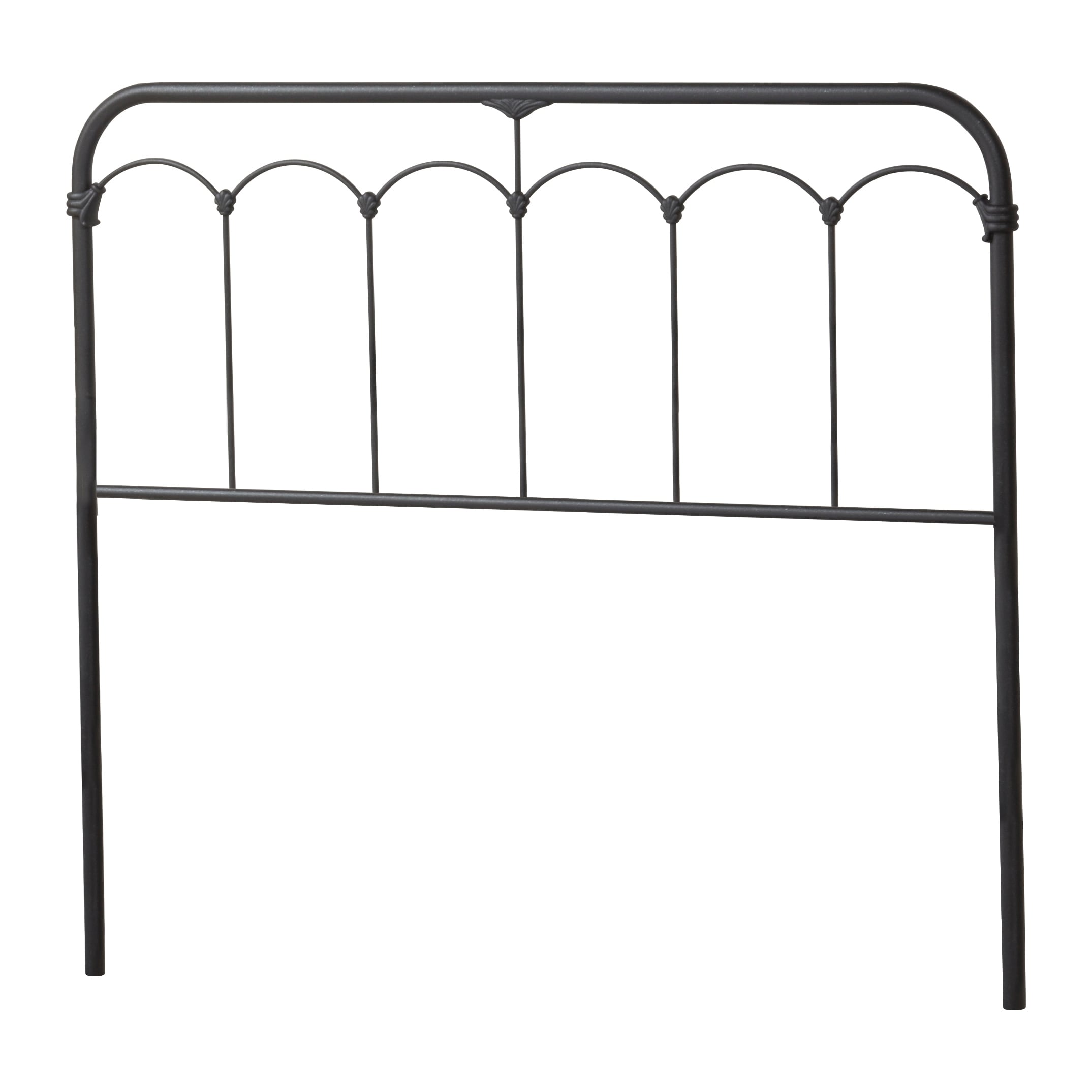 Hillsdale The Gray Barn Charley Metal Bed, Black Sparkle 77"W x 85.5"L ...