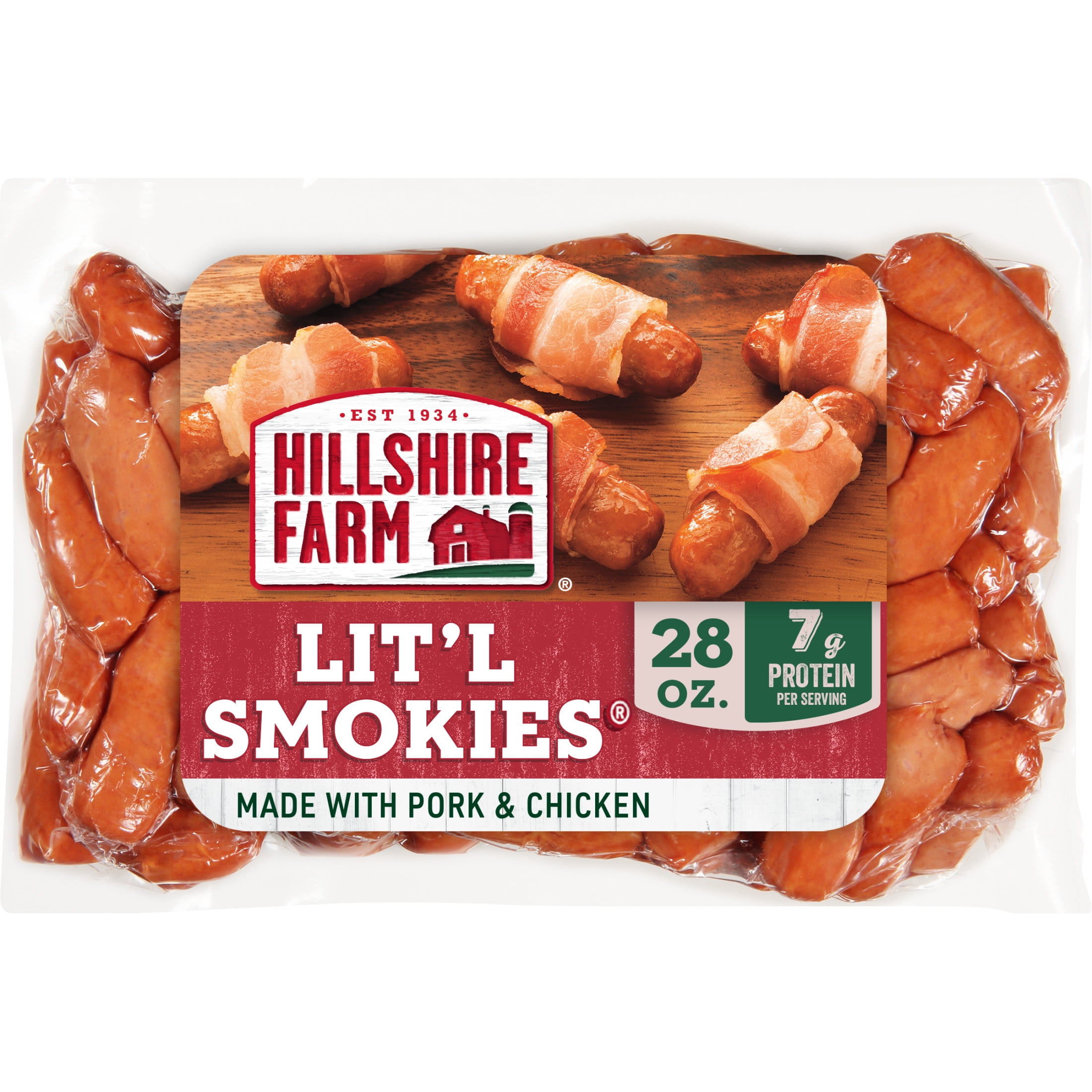Hillshire Farm Lit'l Smokies Smoked Sausage Links, 28 oz - Walmart.com