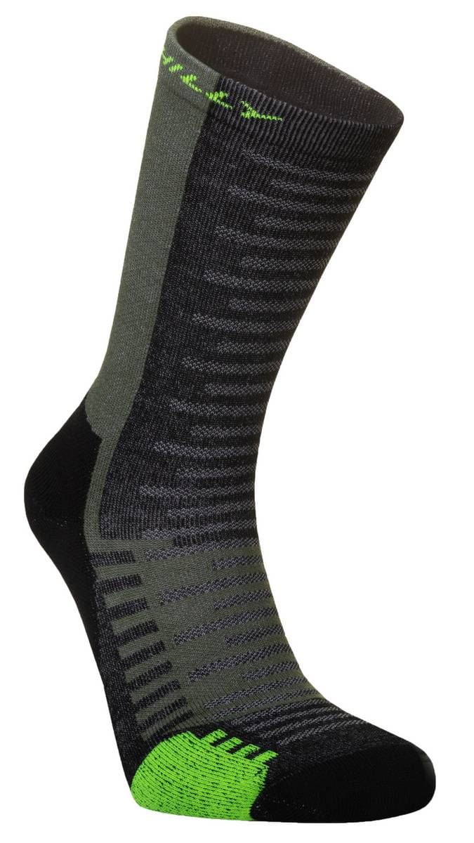 Hilly Active Crew Min Socks - Khaki/Black - Walmart.com