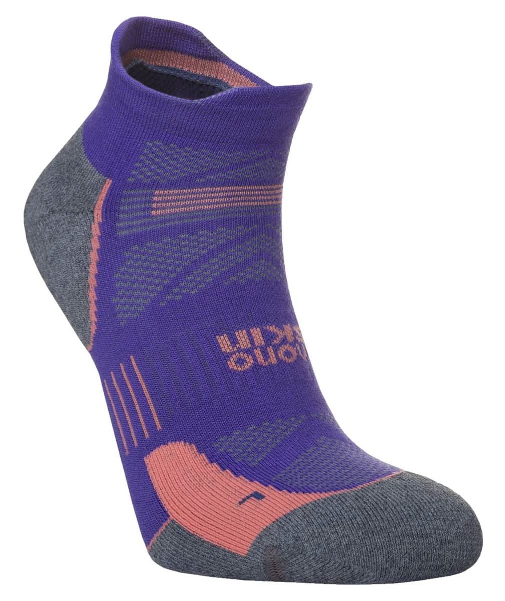 Hilly Supreme Socklet Med Socks - Plum/Grey Marl - Walmart.com