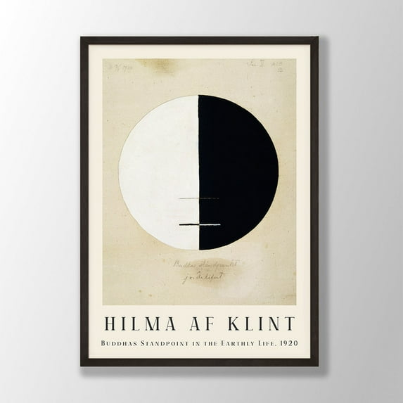 Hilma Af Klint Abstract Art Print No:3, Modern Home Decor #1365 ...