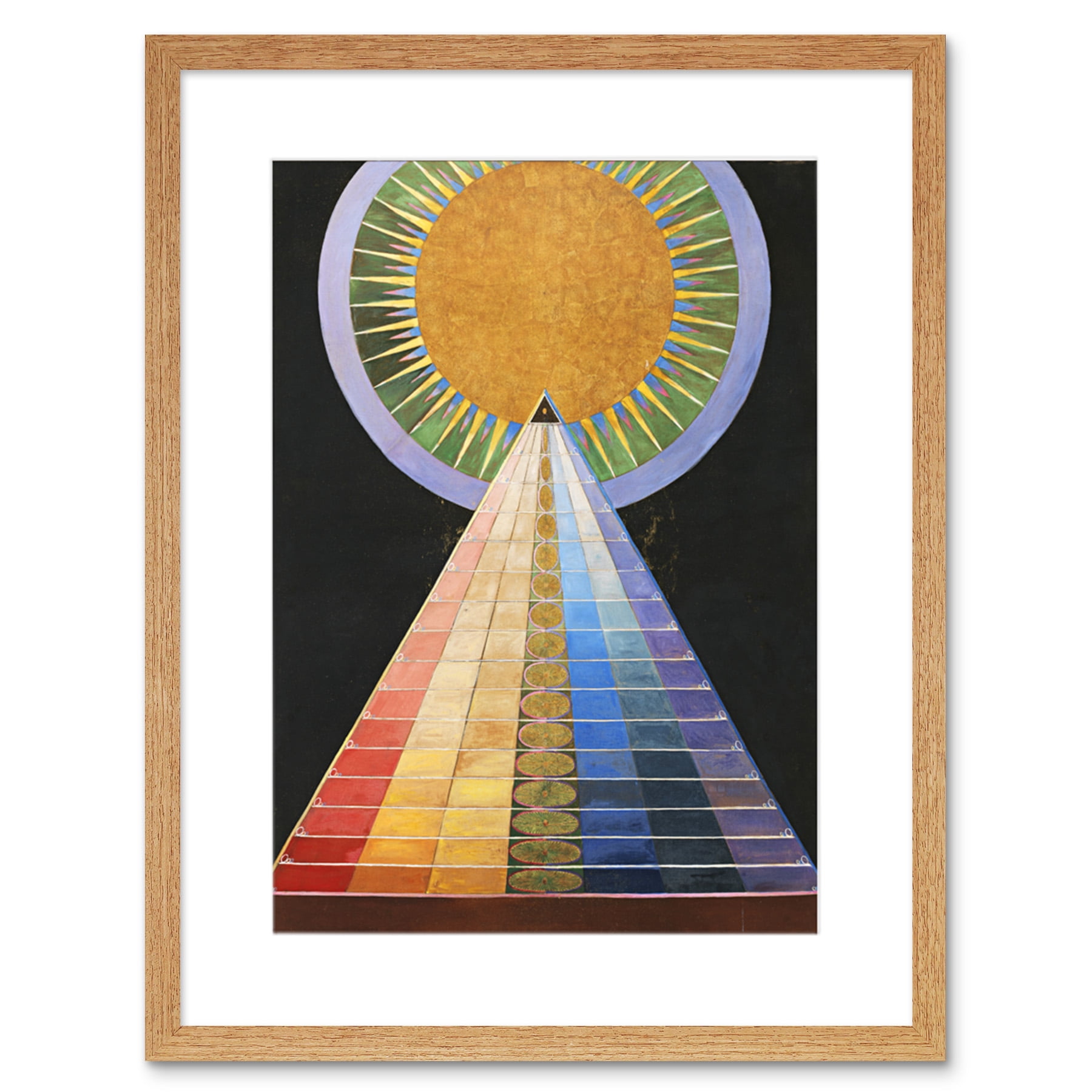 Hilma Af Klint Altarpiece No 1 Group X Artwork Framed Wall Art Print ...