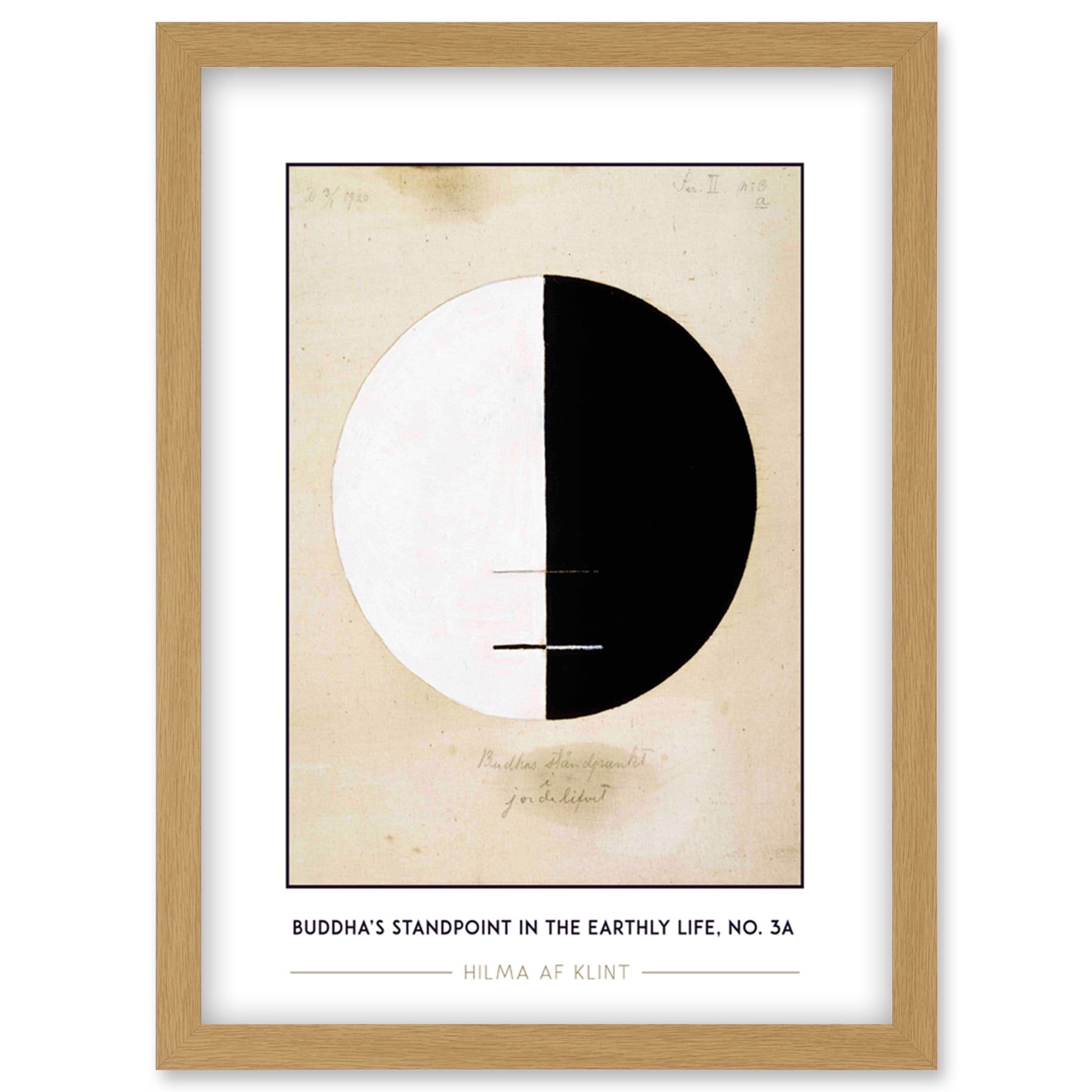Hilma Af Klint Buddha’s Standpoint In The Earthly Life, No. 3a Abstract ...