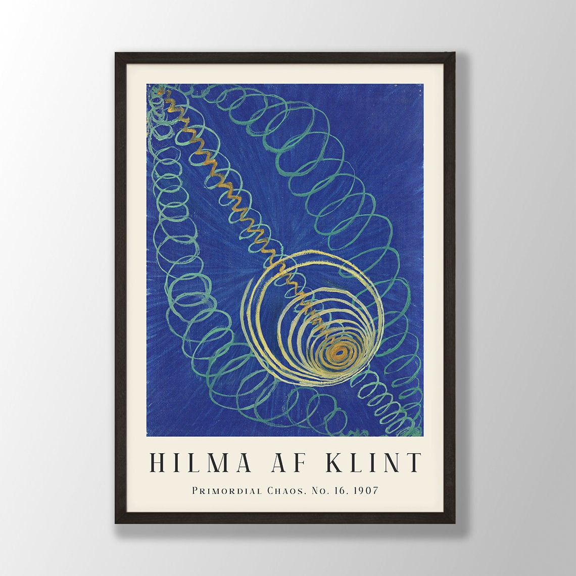 Hilma Af Klint Exhibition : Abstract Modern Art Print #1305, Unframed ...