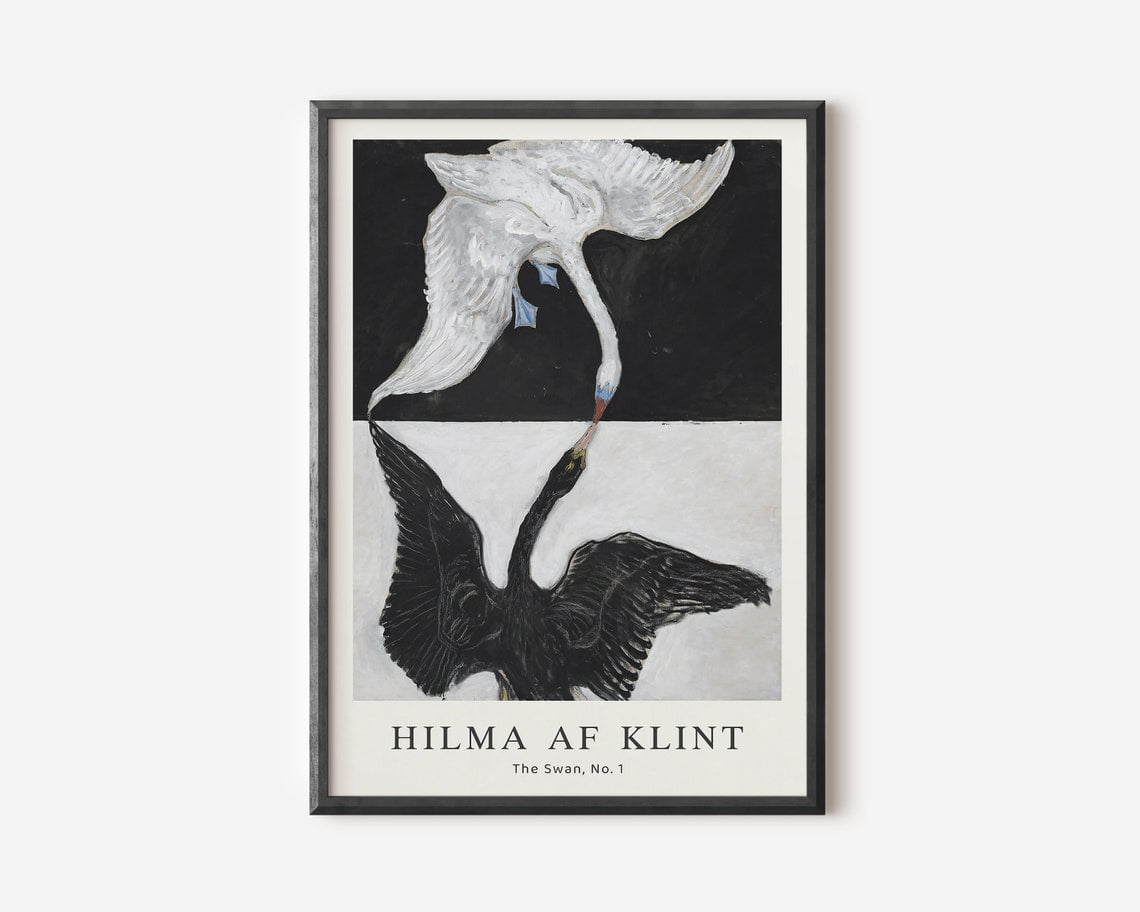 Hilma Af Klint Exhibition Poster, Famous Klint Gallery Wall Art Print ...