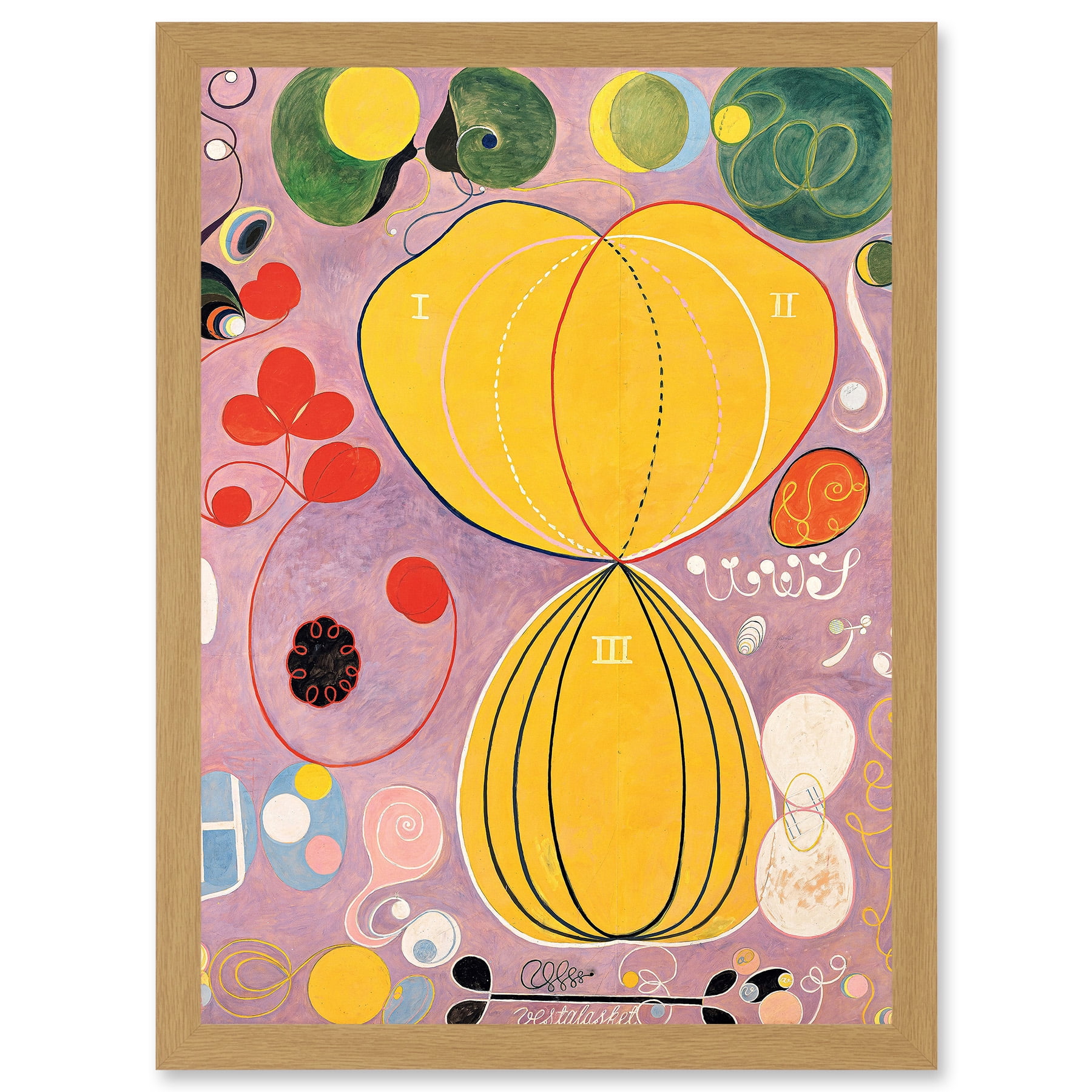 Hilma Af Klint Group IV No 7 Ten Largest Adulthood Abstract Artwork ...
