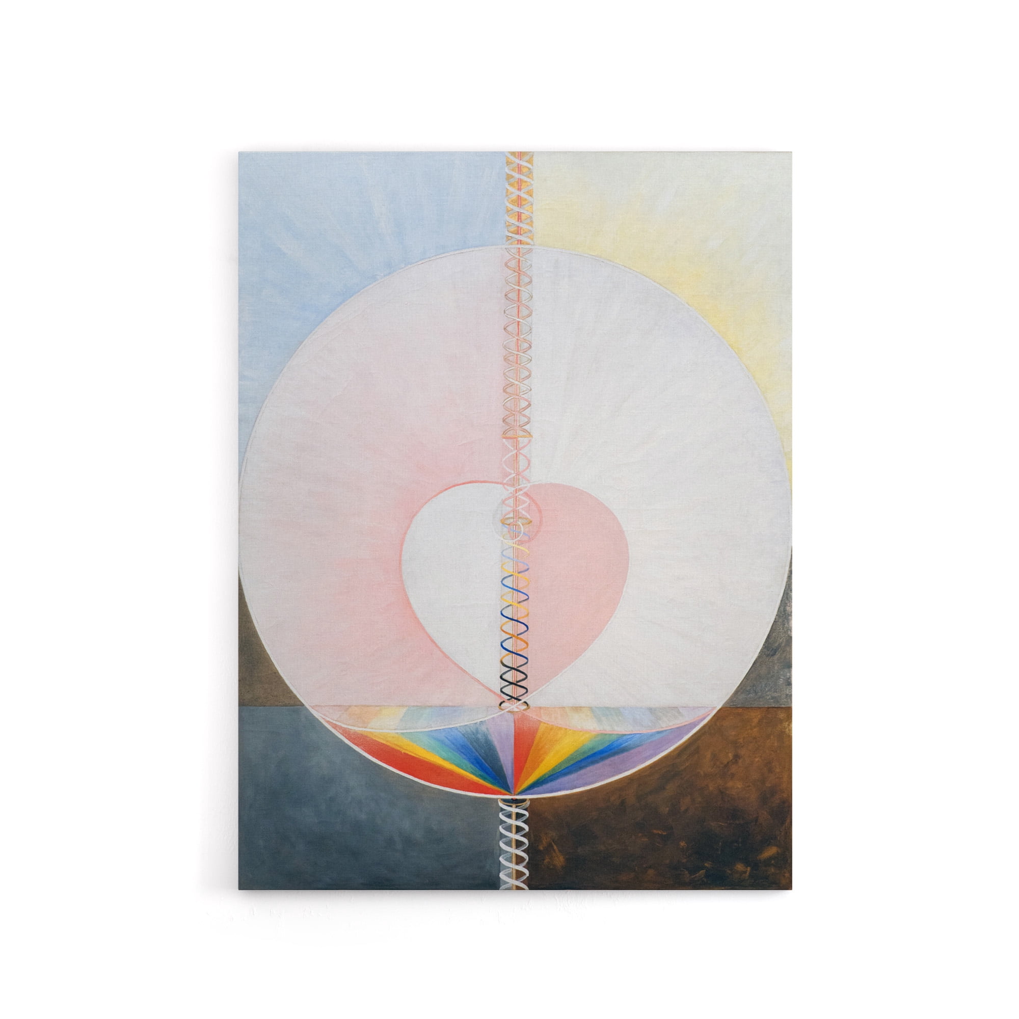 Hilma Af Klint Group Ix Uw No 25 The Dove Canvas Wall Art Print 18X24 ...