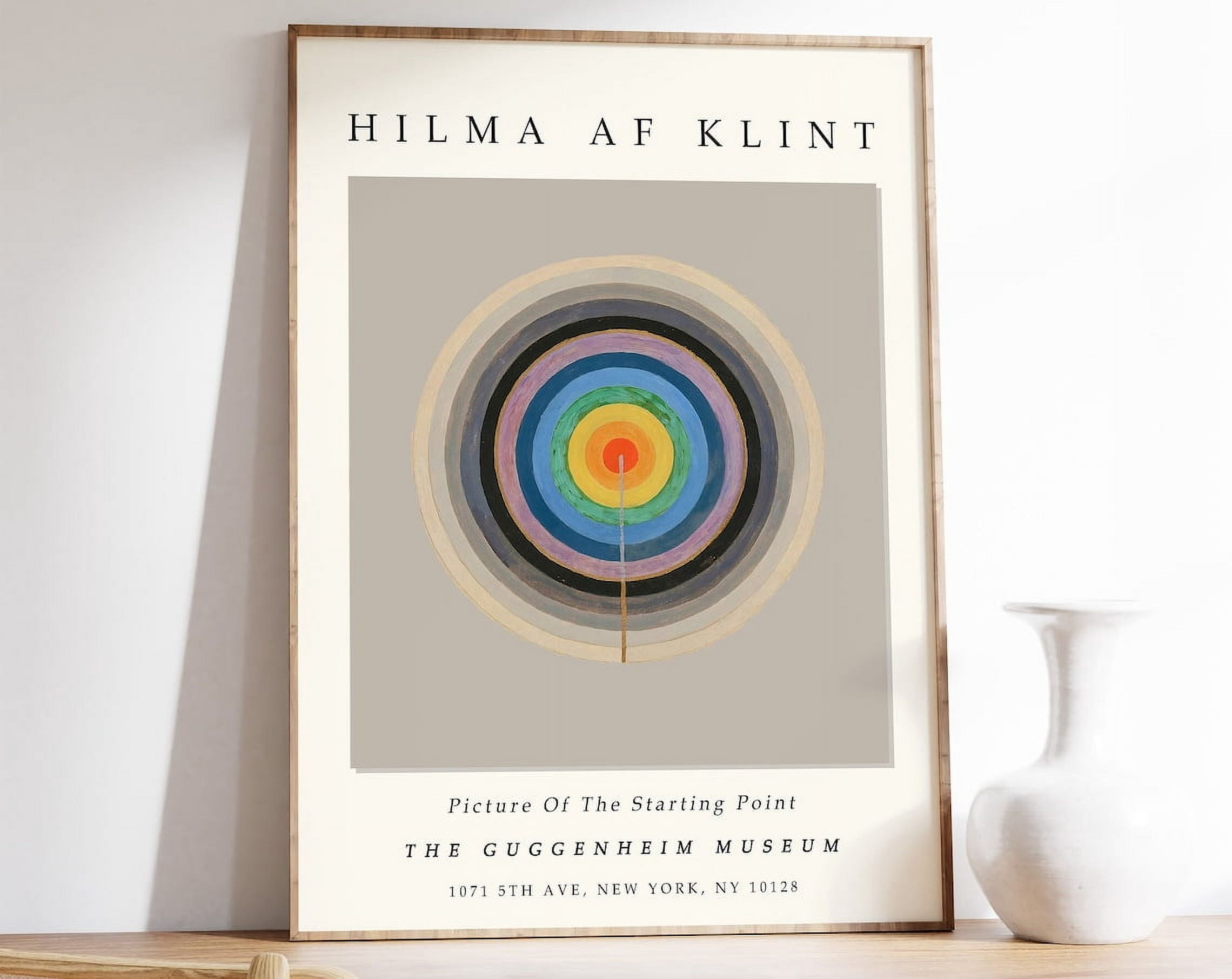 Hilma Af Klint Poster, Picture Of The Starting Point, Hilma Klint ...
