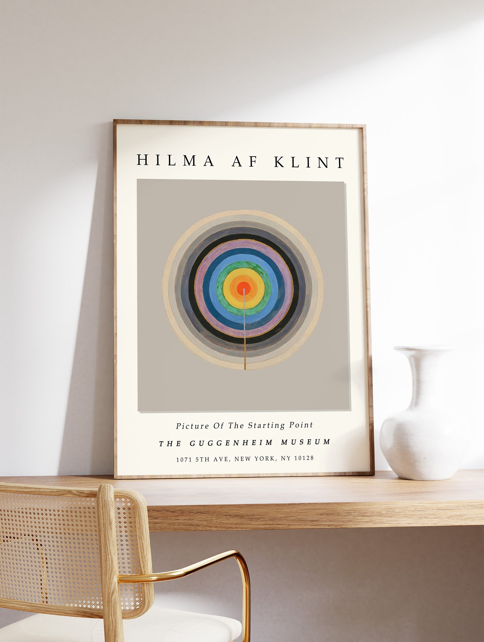 Hilma Af Klint Poster, Picture of the Starting Point, Hilma Klint ...