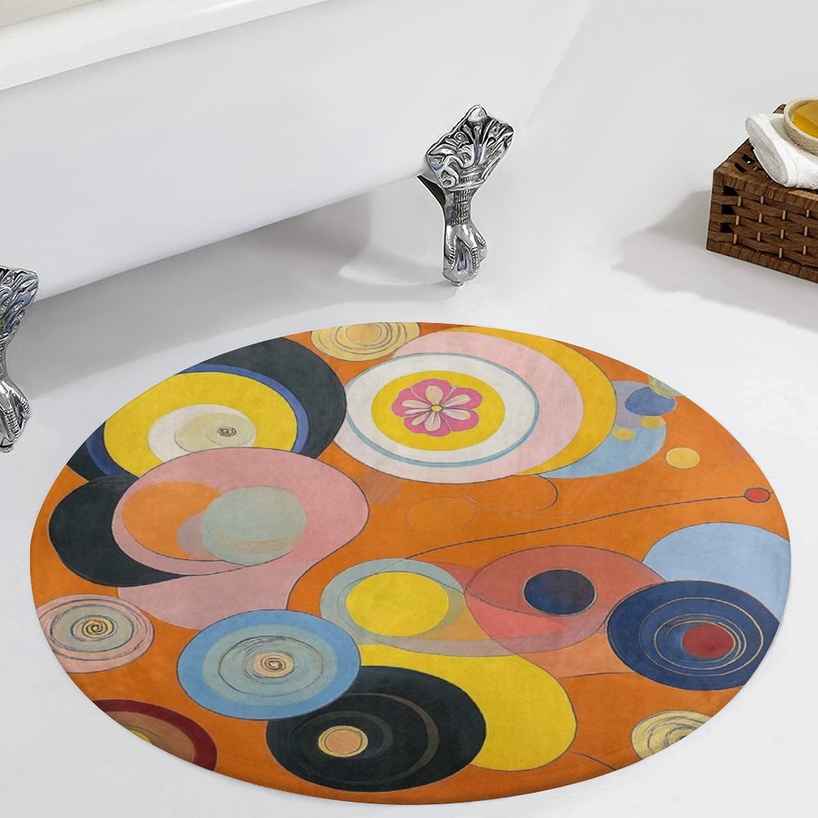 Hilma Af Klint The Ten Largest No 03 Youth Group IV-1 Area Round Carpet Living Room Bedroom Rugs ...