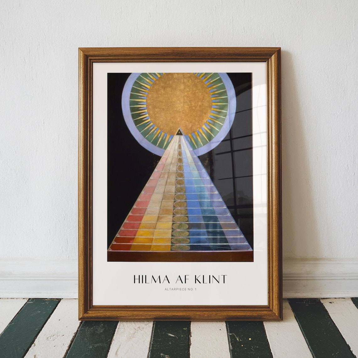 Hilma Af Klint Wall Art, Altarpiece, Abstract Wall Art Decor, Famous ...