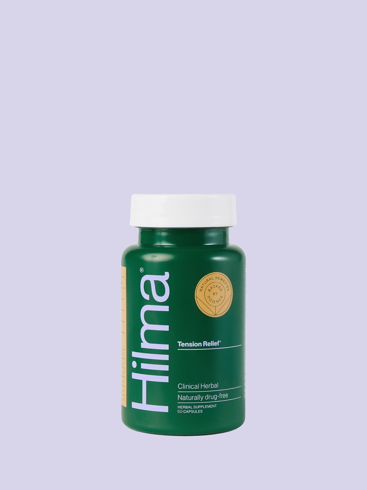 Hilma Natural Tension Relief - Clinically Proven Magnesium, Boswellia & Feverfew - Doctor ...