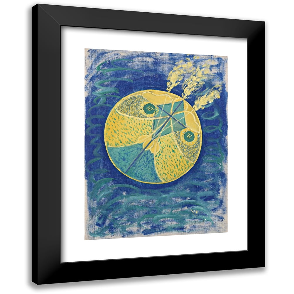 Hilma af Klint 14x18 Black Modern Framed Museum Art Print Titled ...