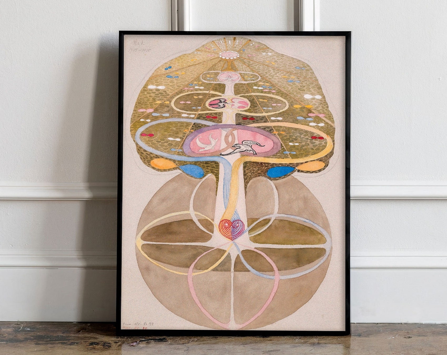 Hilma af Klint Art Print, Hilma af Klint Poster, Abstract Poster, Art ...