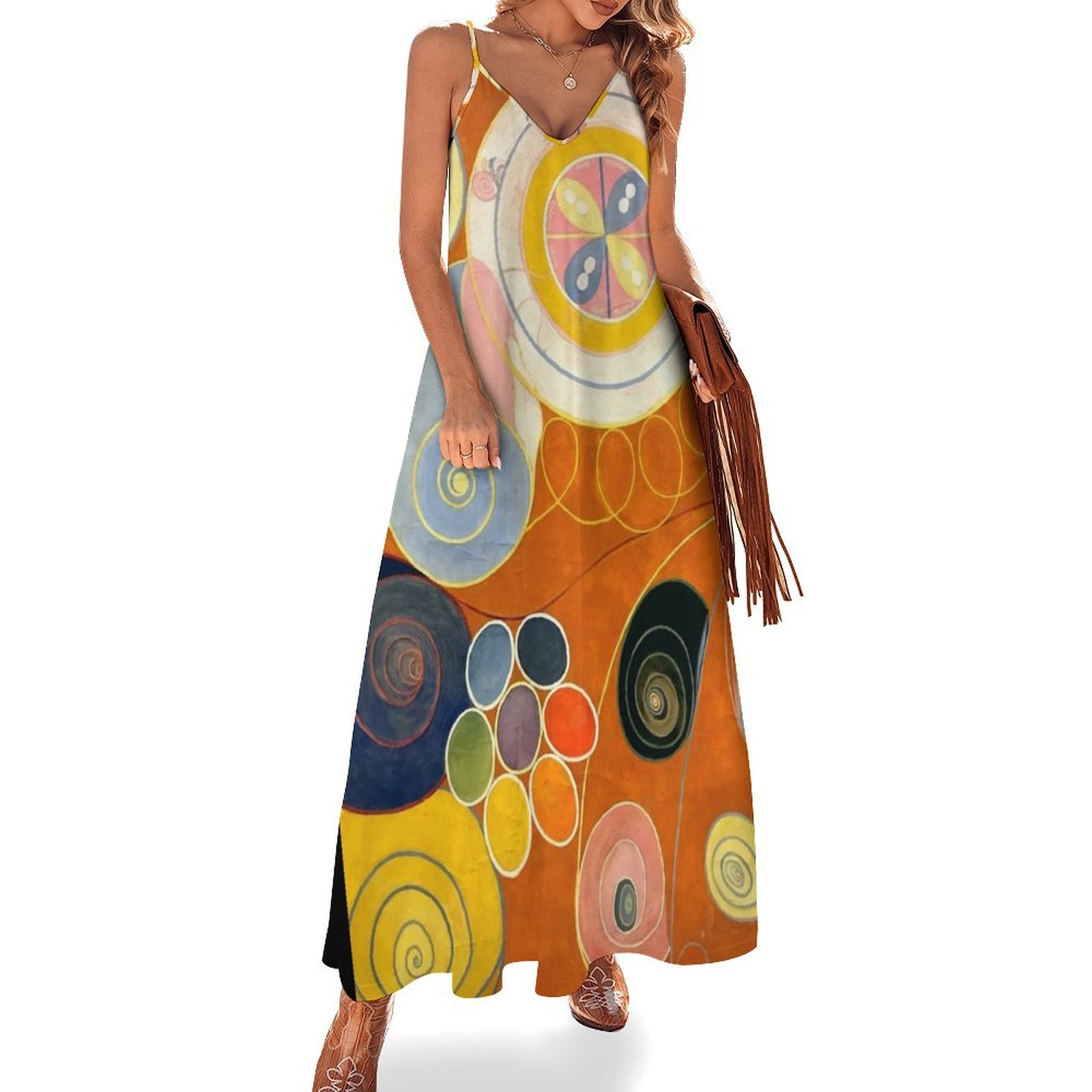 Hilma af Klint The Ten Largest No. 03 Youth Group IV Sleeveless Dress ...