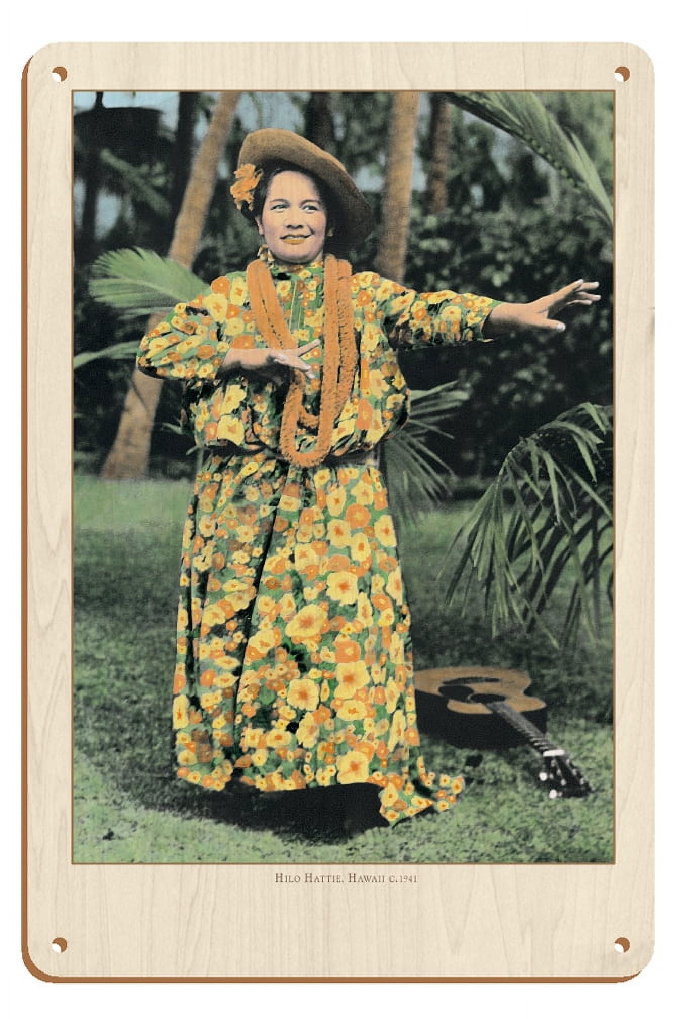 Hilo Hattie - Hawaiian Singer Hula Dancer Actress - Vintage Hawaiian ...