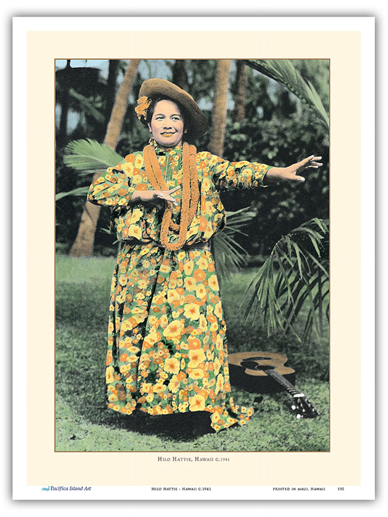 Hilo Hattie - Hawaiian Singer Hula Dancer Actress - Vintage Hawaiian ...