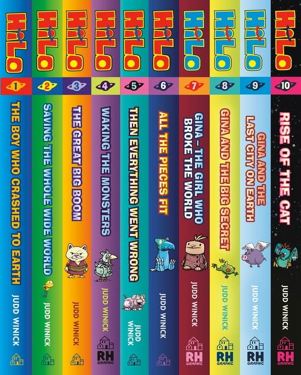 Hilo Hilo: The Epic Boxed Set (Books 1-10): (A Graphic Novel Boxed Set ...