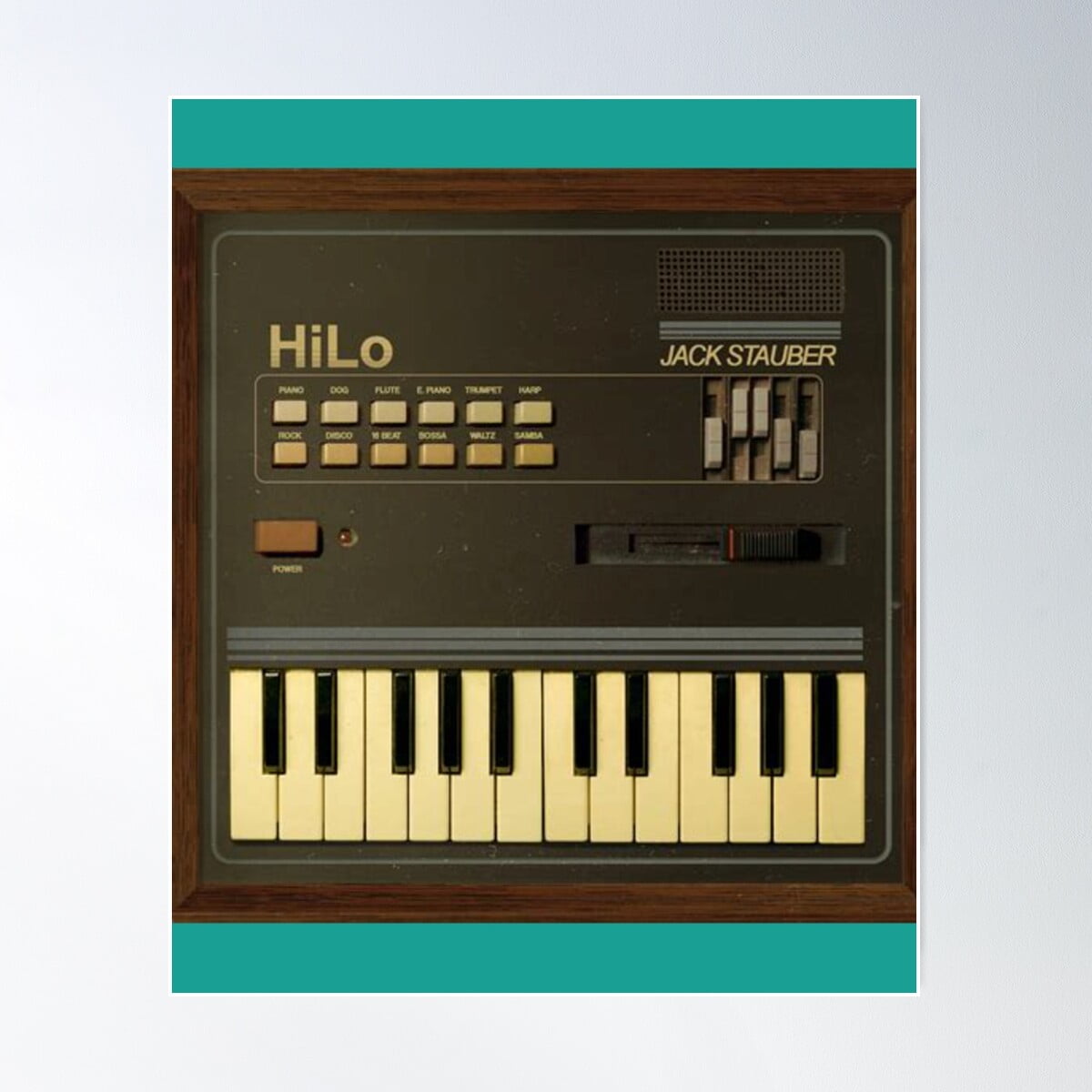 Hilo Jack Stauber Album Cover Poster Wall Art, Modern Wall Decor For ...