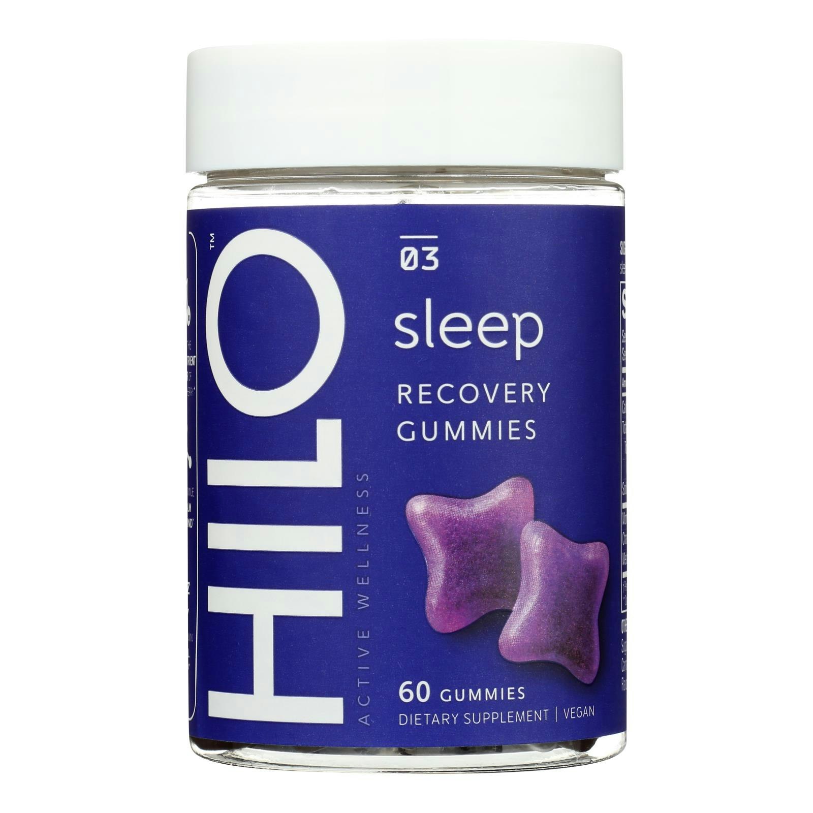 Hilo Nutrition Sleep Gummies 60 Count - Walmart.com
